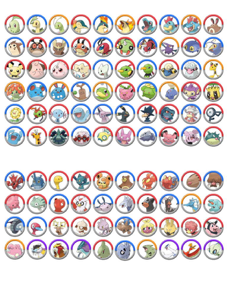 Tokens Pokémon Gen2 | PDF