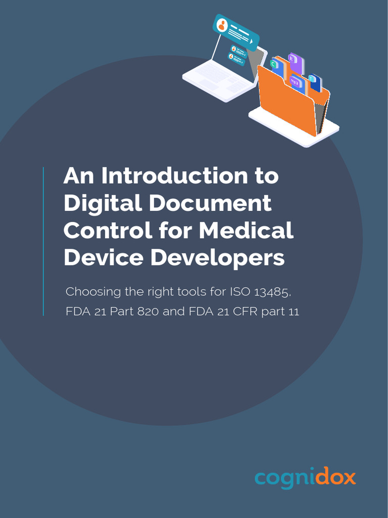 Cognidox - Document Management Control - Medical Devices Developers | PDF