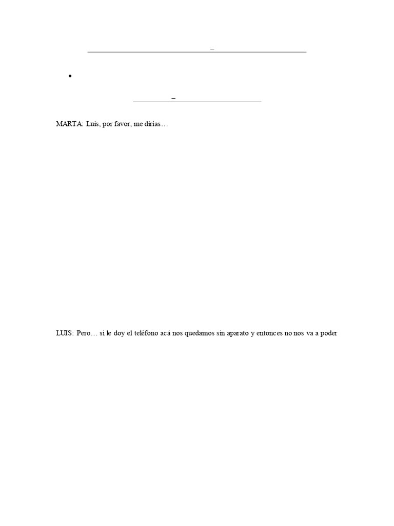 1ero. Modelo de Final - Mucho Ruido y Poco Comido | PDF