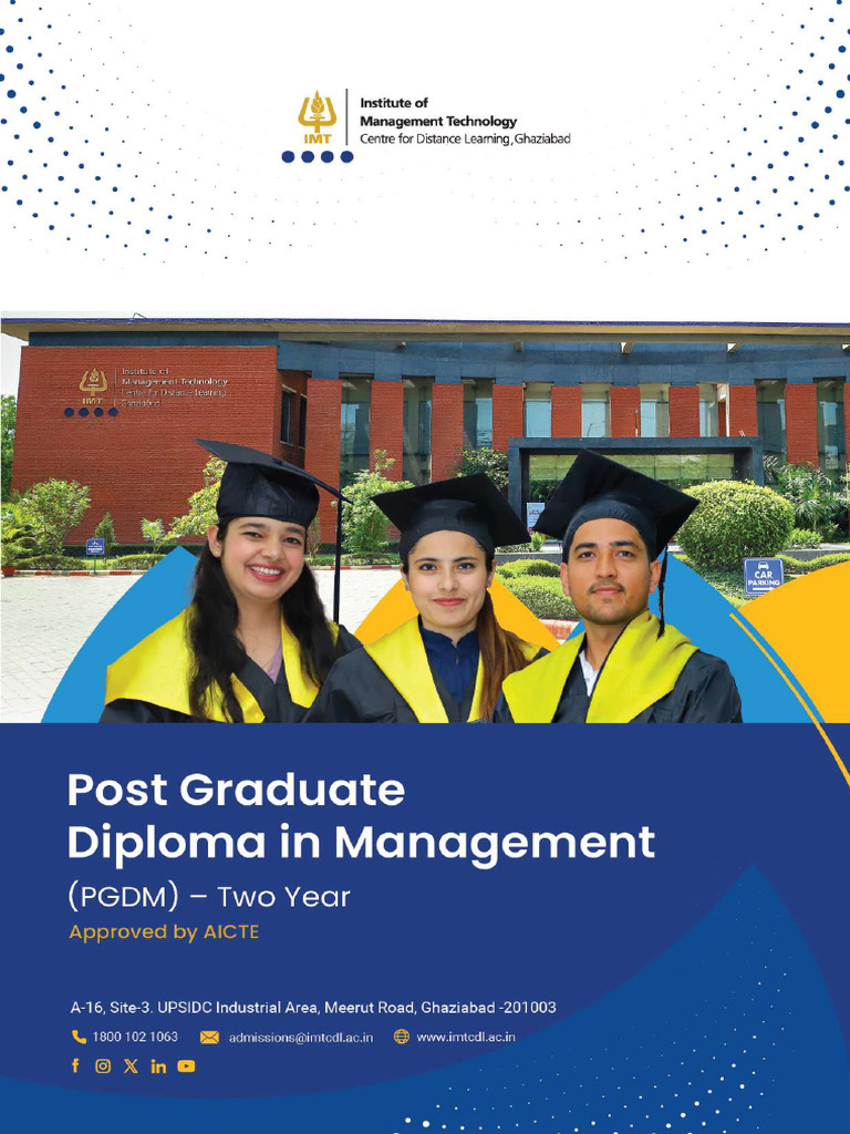 Two Year PGDM July 2024 FV2 | PDF