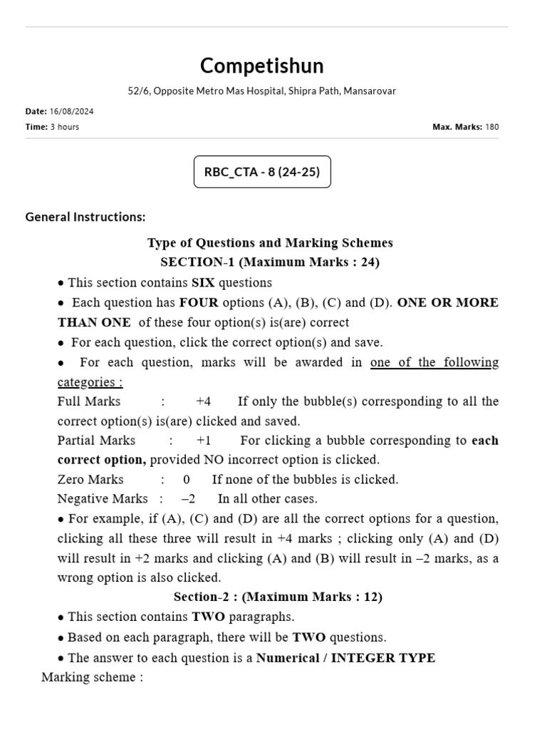 RBC - Cta - 8 (24-25) - 17.08.2024 | PDF