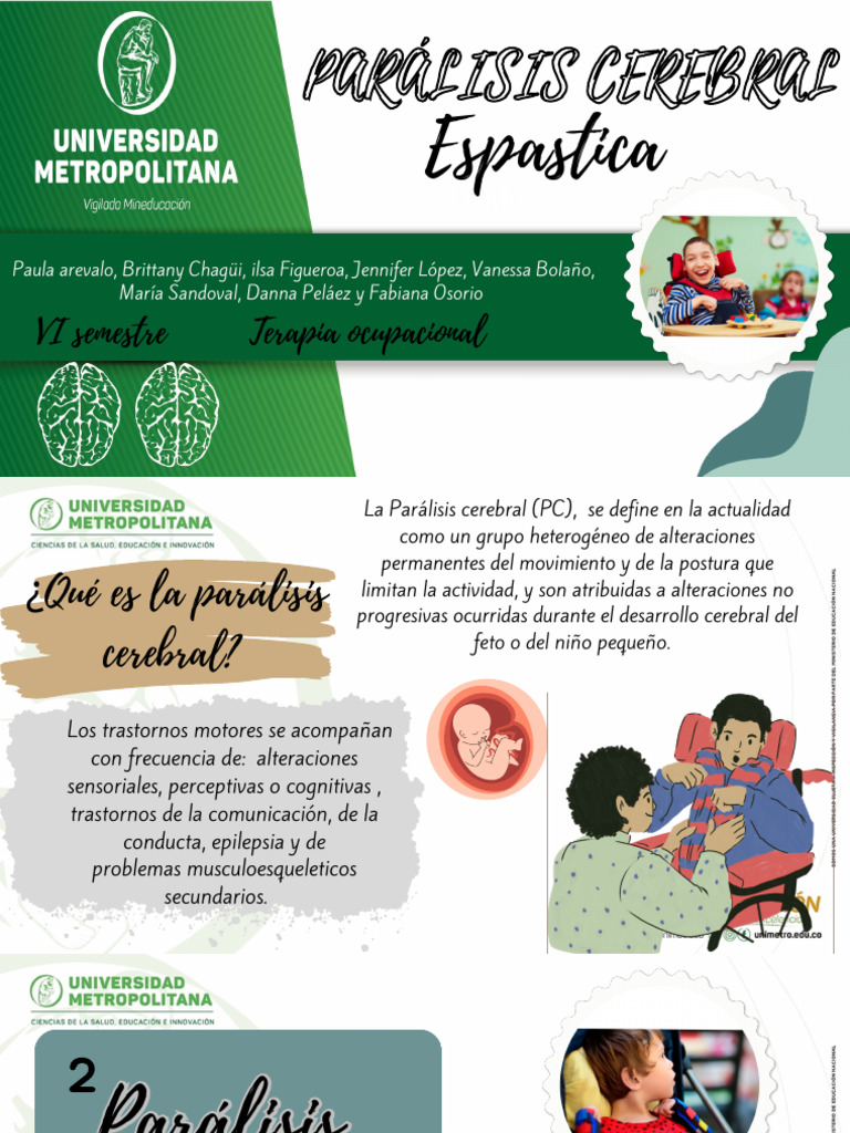 Parálisis Cerebral Espastica PDF | PDF