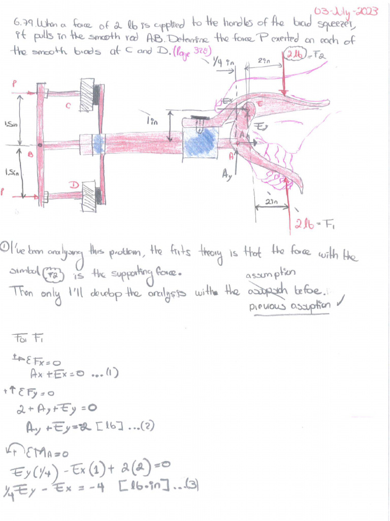 Hibbeler - Engineering Mechanics Statics - Chapter - 8 - P6-79 | PDF