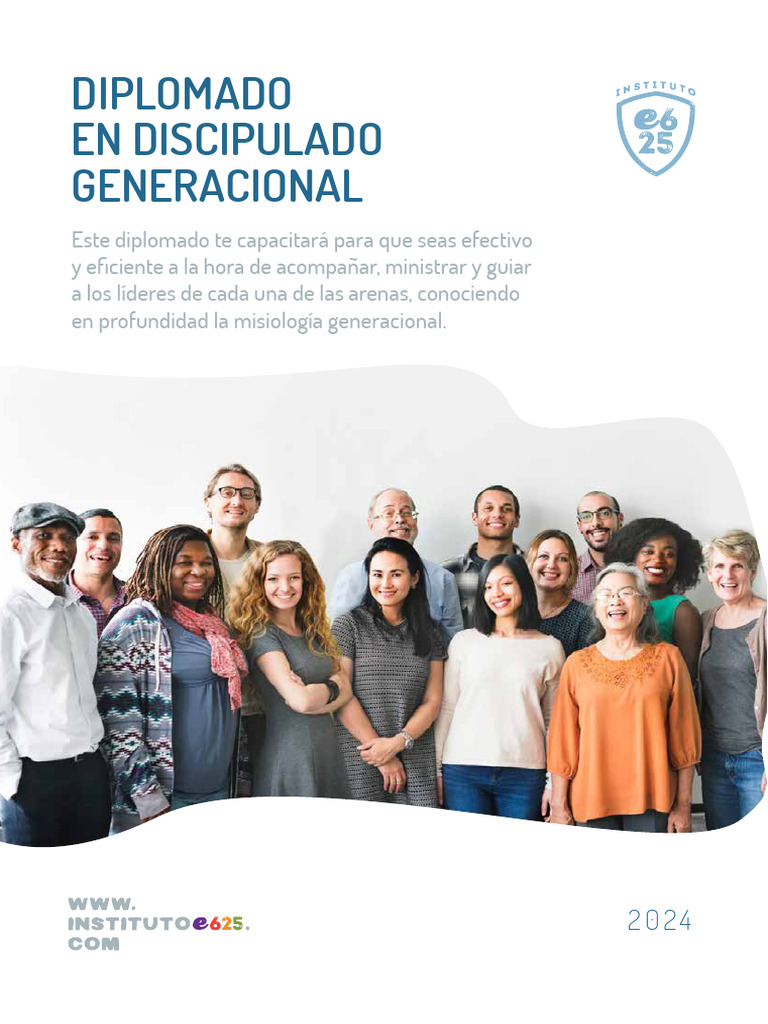 Diplomado Discipulado Generacional 2024 | PDF