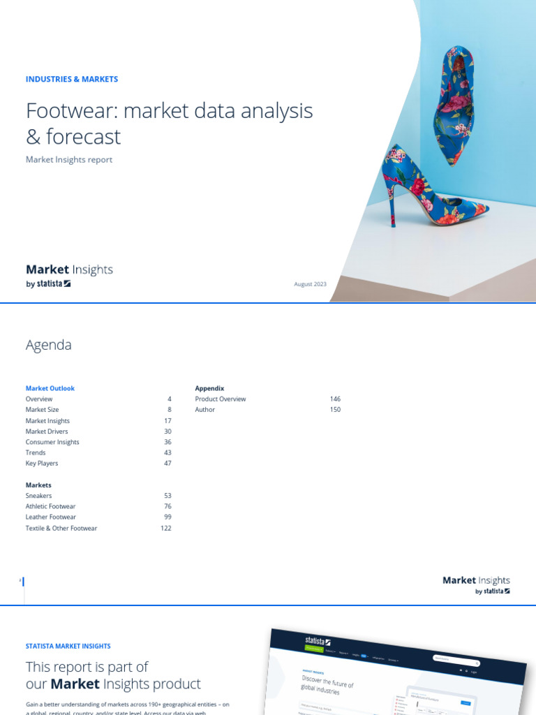 Study - Id55485 - Footwear Market Data Analysis and Forecast | PDF