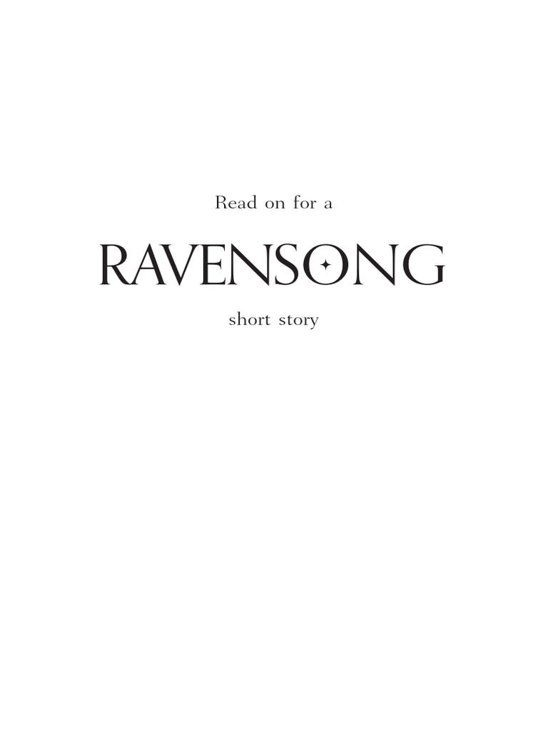 Ravensong Short Story | PDF