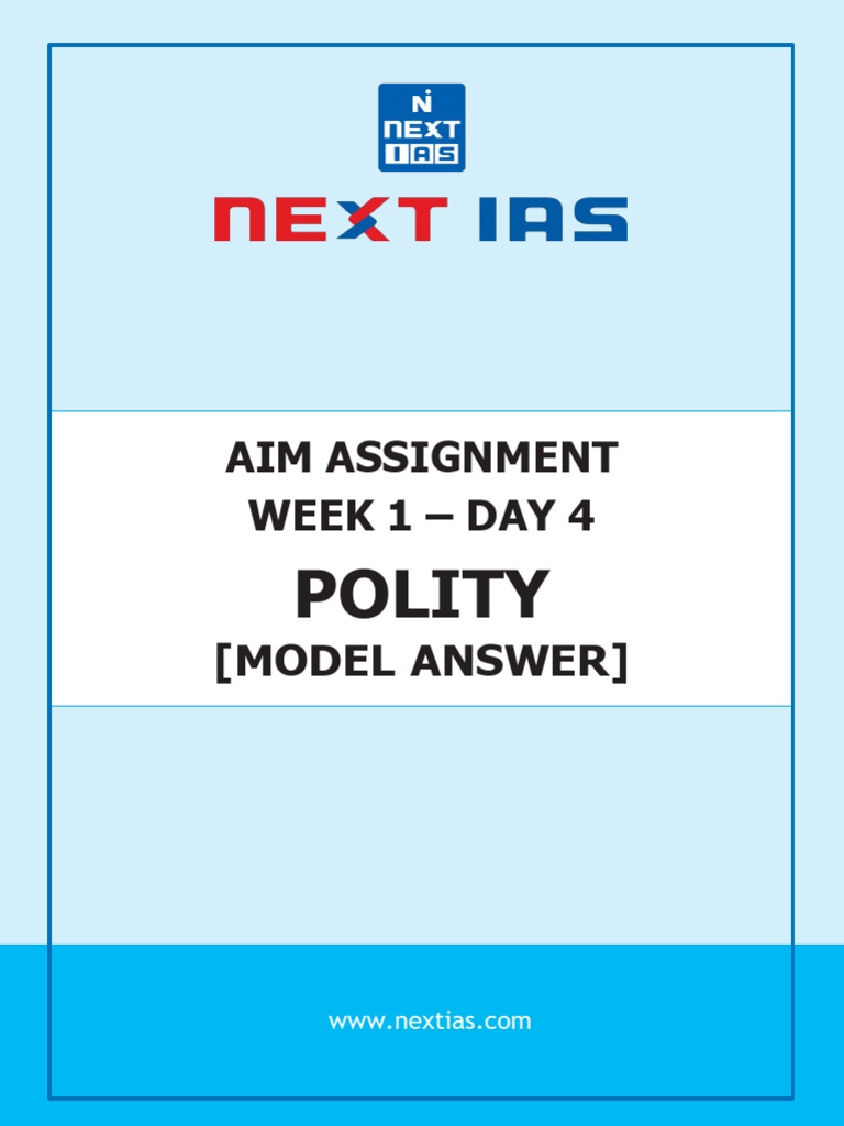 Polity w1d4 Solution | PDF