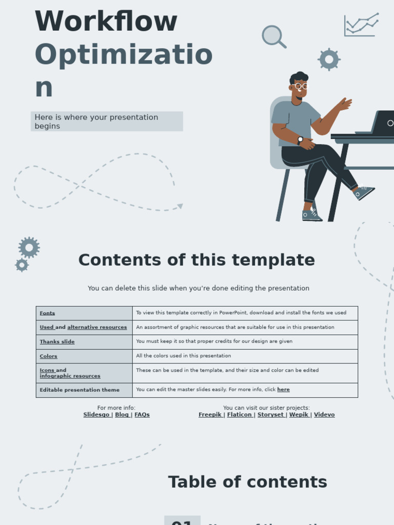 Workflow Optimization by Slidesgo | PDF
