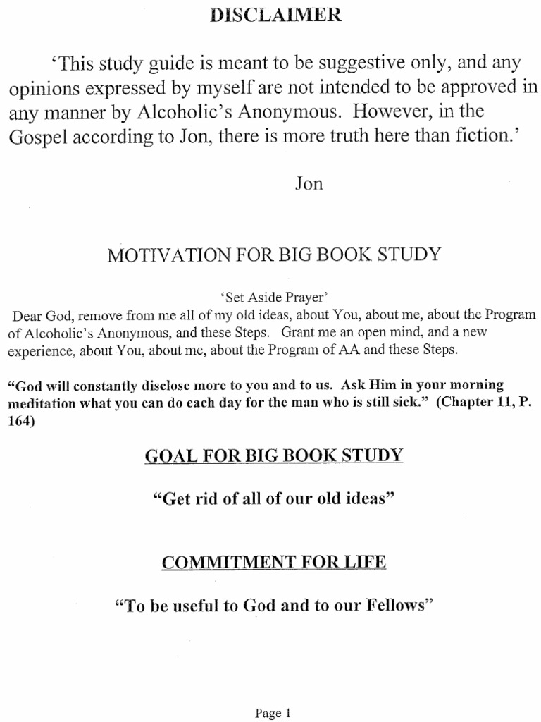 Judge John Study 1-12 | PDF