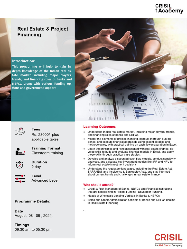 Real Estate & Project Financing | PDF