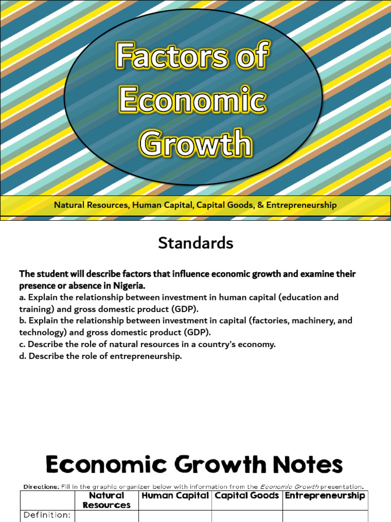 Economic-Growth Module 1b | PDF