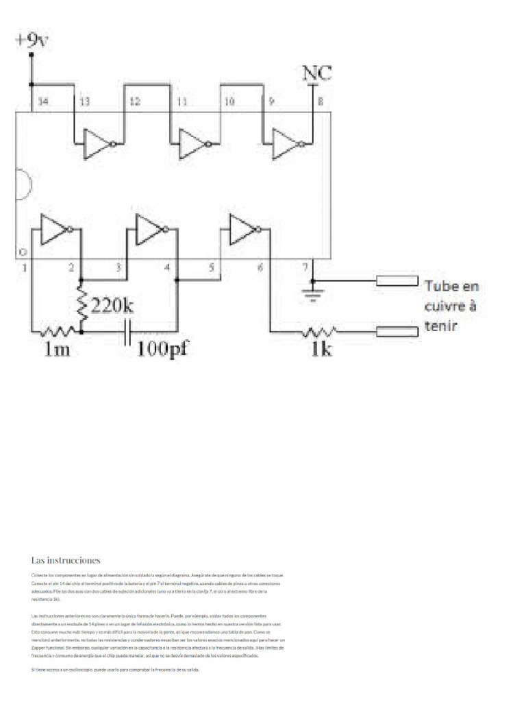 Circuito Zapper Ulda Clark | PDF