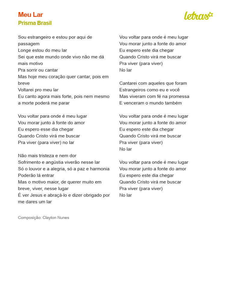 MEU LAR - Prisma Brasil (Impressão) | PDF