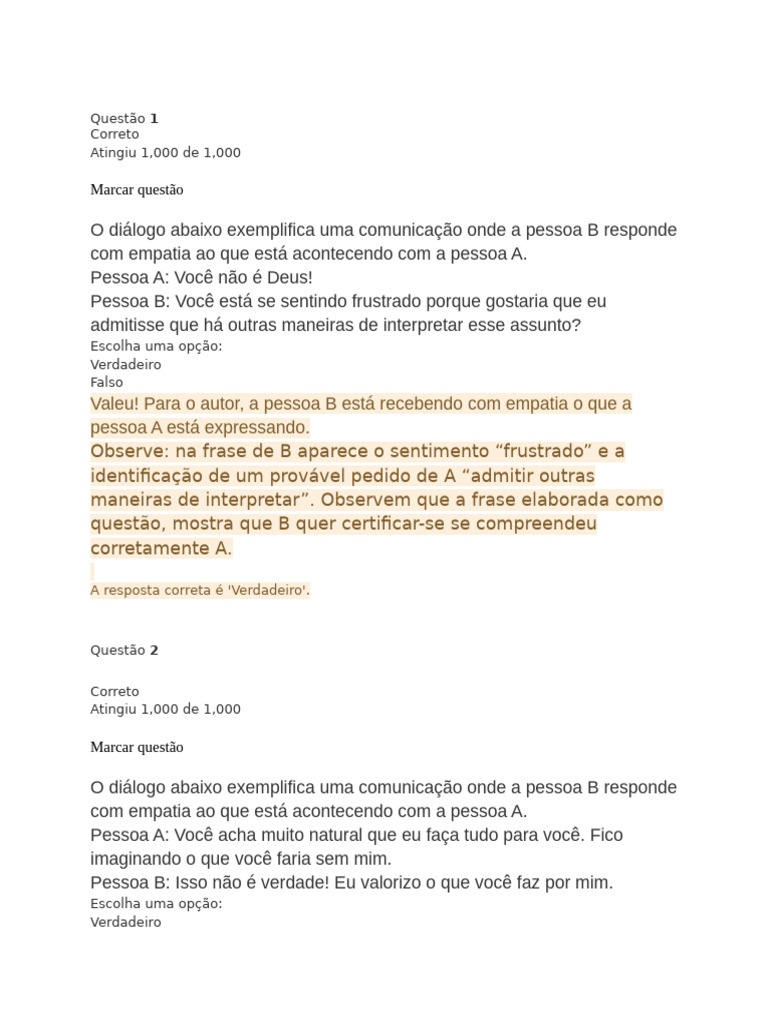 Praticando A Escuta 100% | PDF