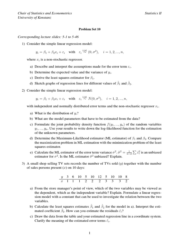 Problem Set 10 Pdf