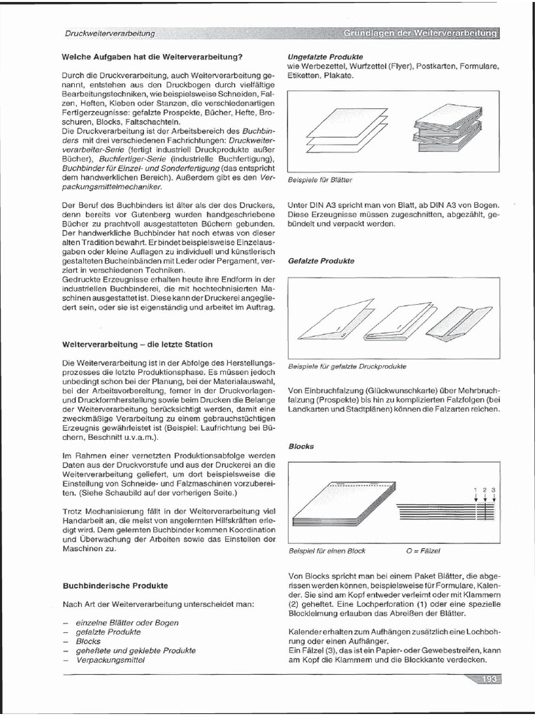 Falzen | PDF