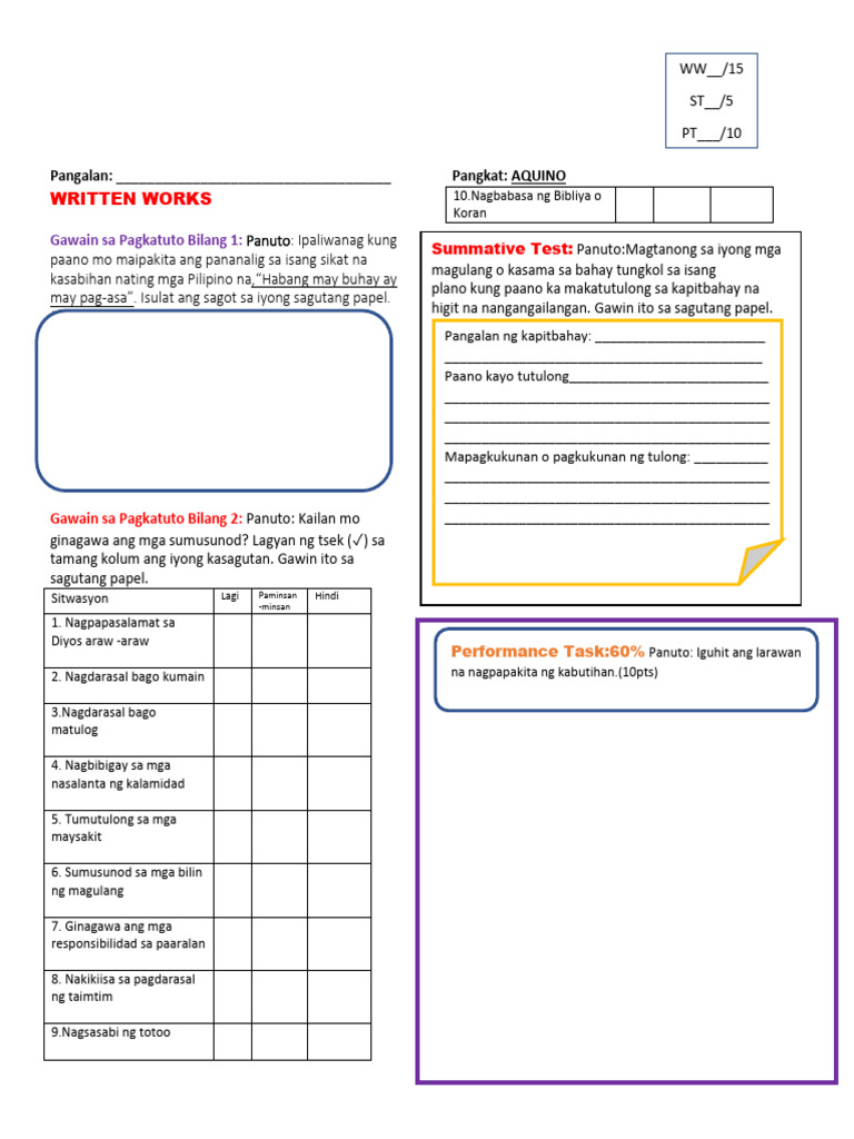 ESP-6 Week3 Q4 | PDF