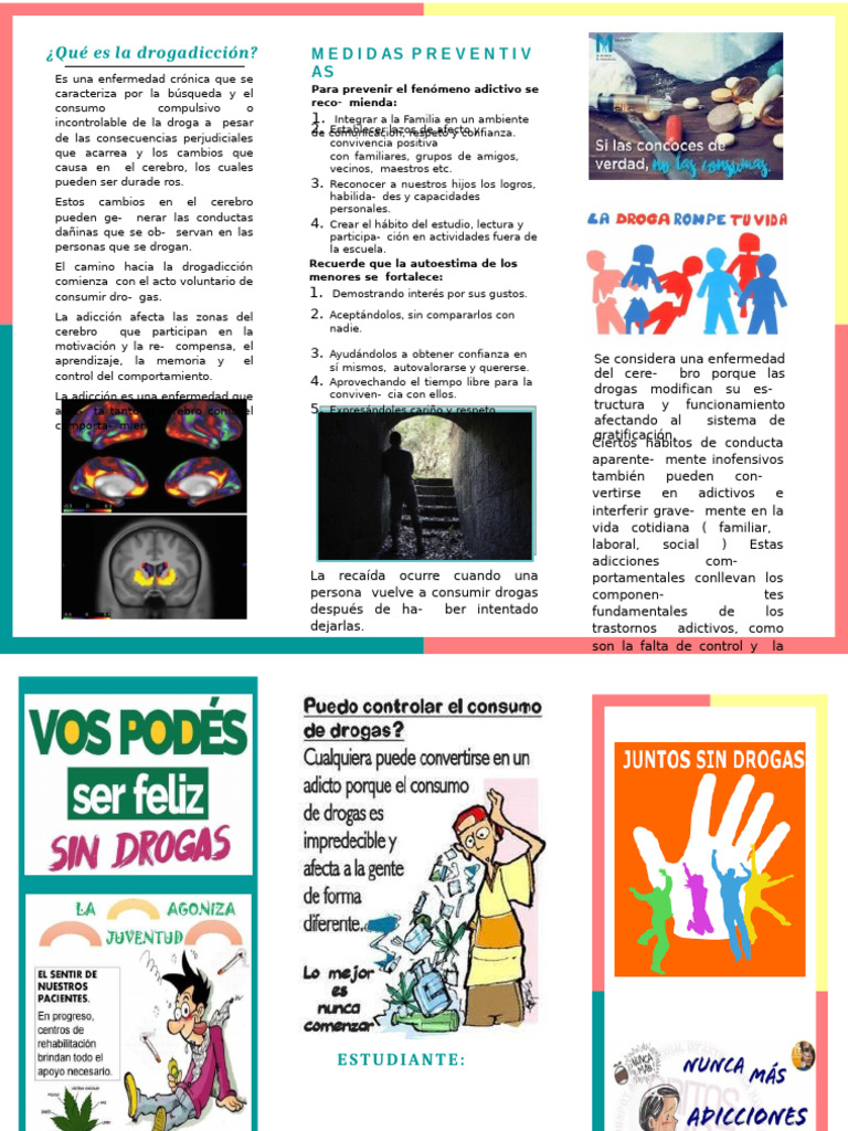 Triptico de Las Drogas 7 | PDF Triptico de Las Drogas 7 | PDF