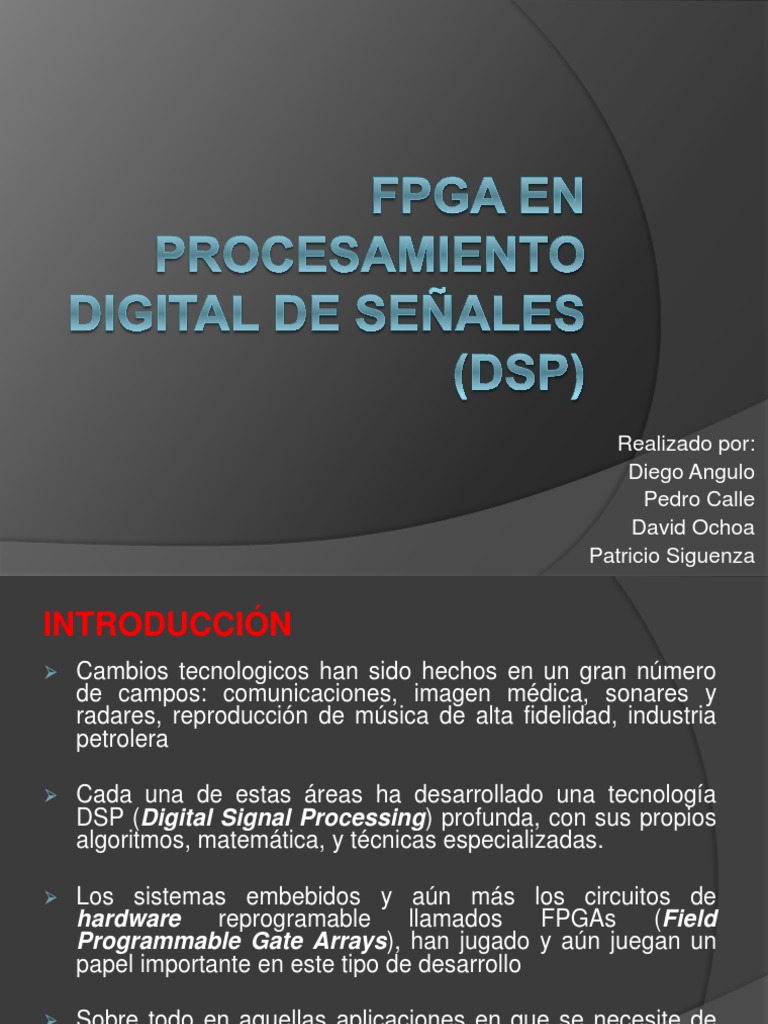 FPGA | PDF | Arreglos de compuertas lógicas programables en sitio | Diseño electronico