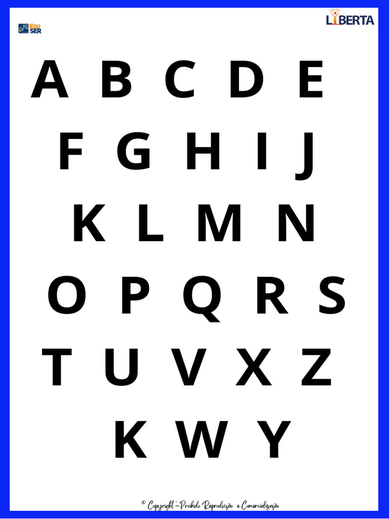 ATIVIDADE - 01 - FORMAS DAS LETRAS | PDF