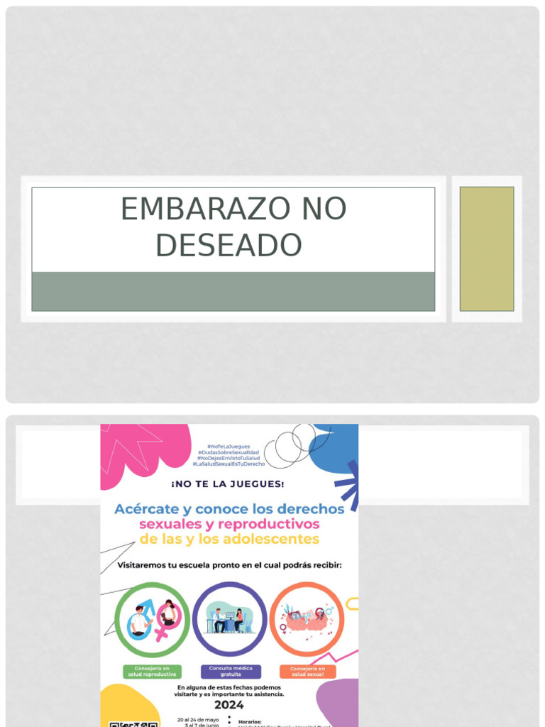 Embarazo No Deseado | PDF