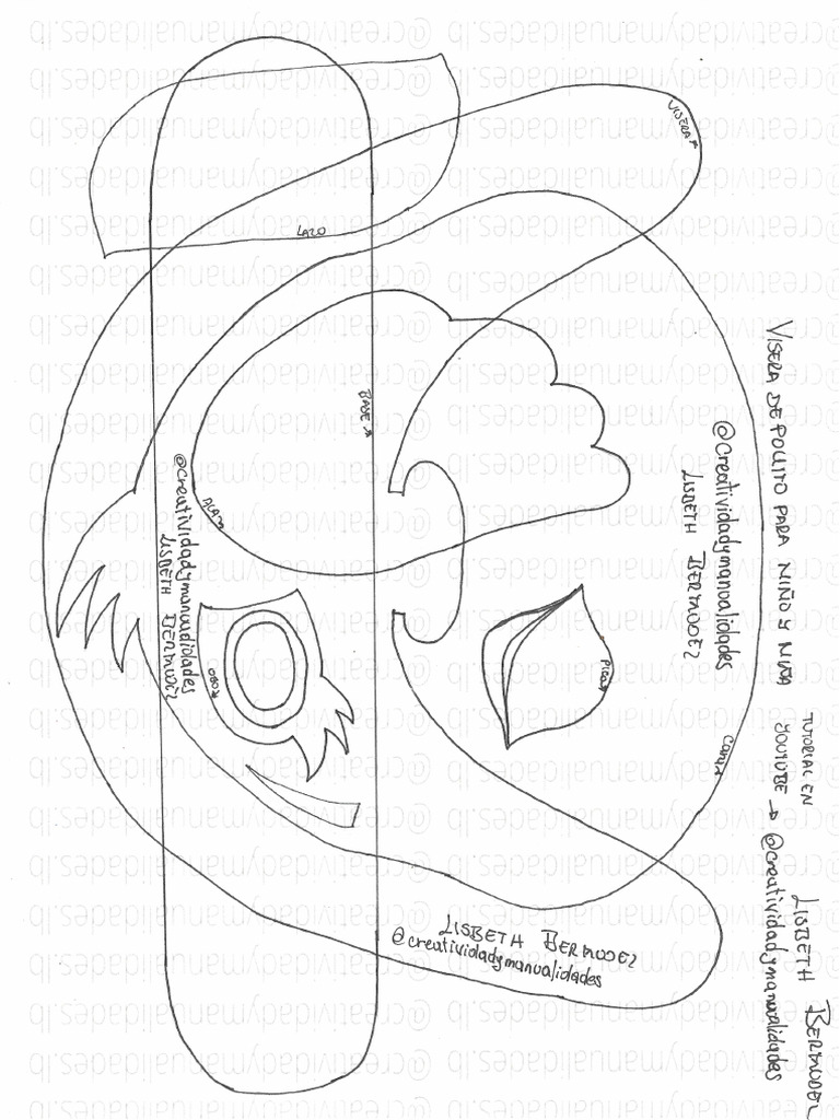 Molde Visera de Pollito | PDF