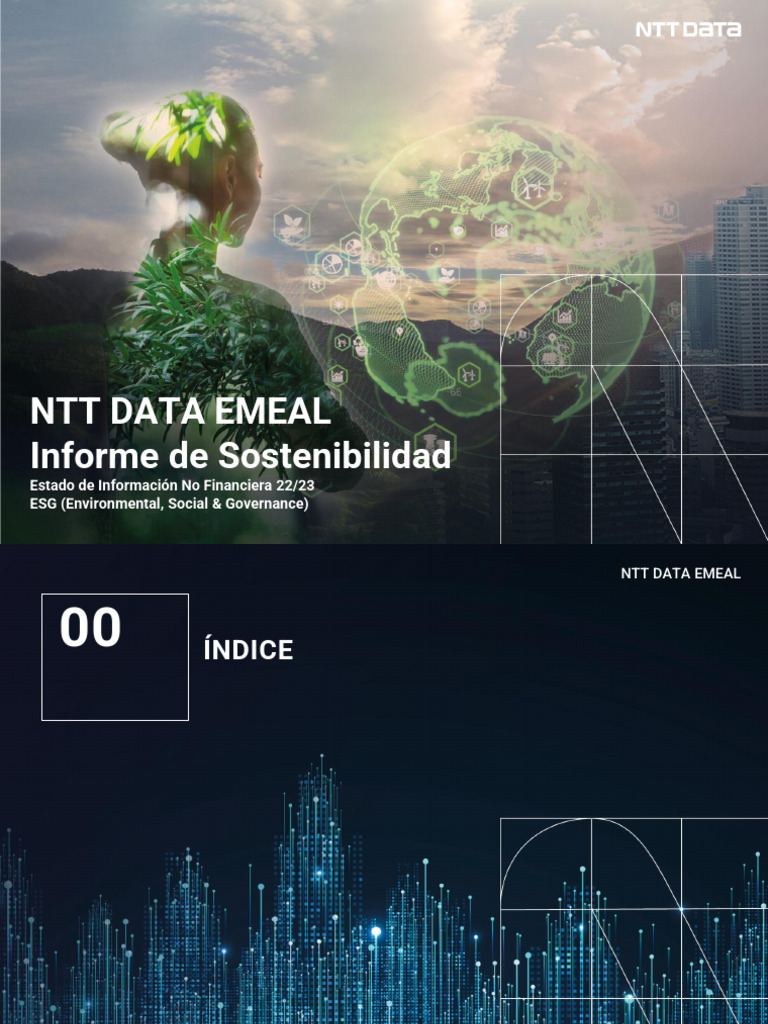 Informe de Sostenibilidad NTT DATA EMEAL 22 23 | PDF