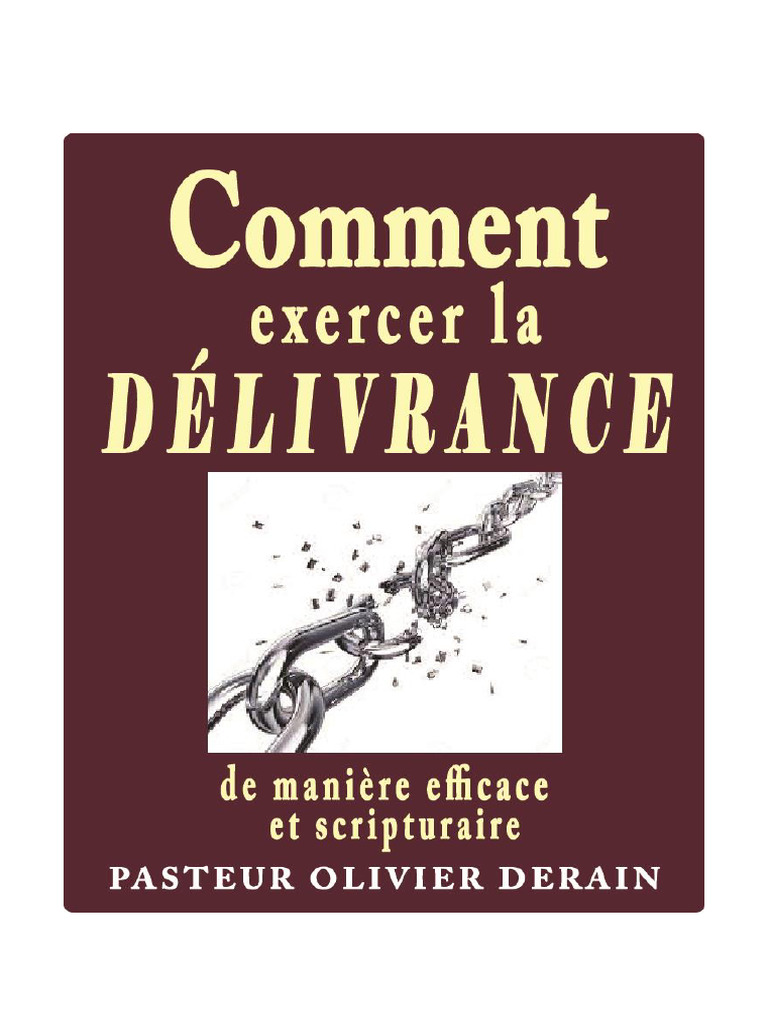 13 Comment Exercer La Délivrance | PDF