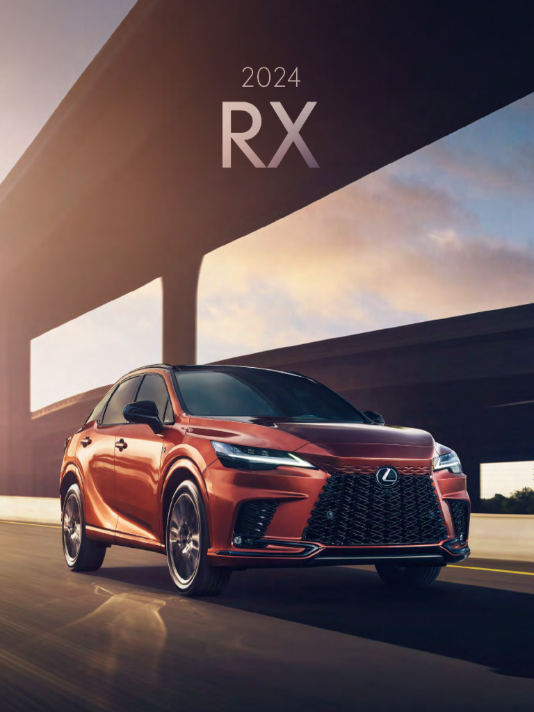 MY24 Lexus RX Brochure | PDF