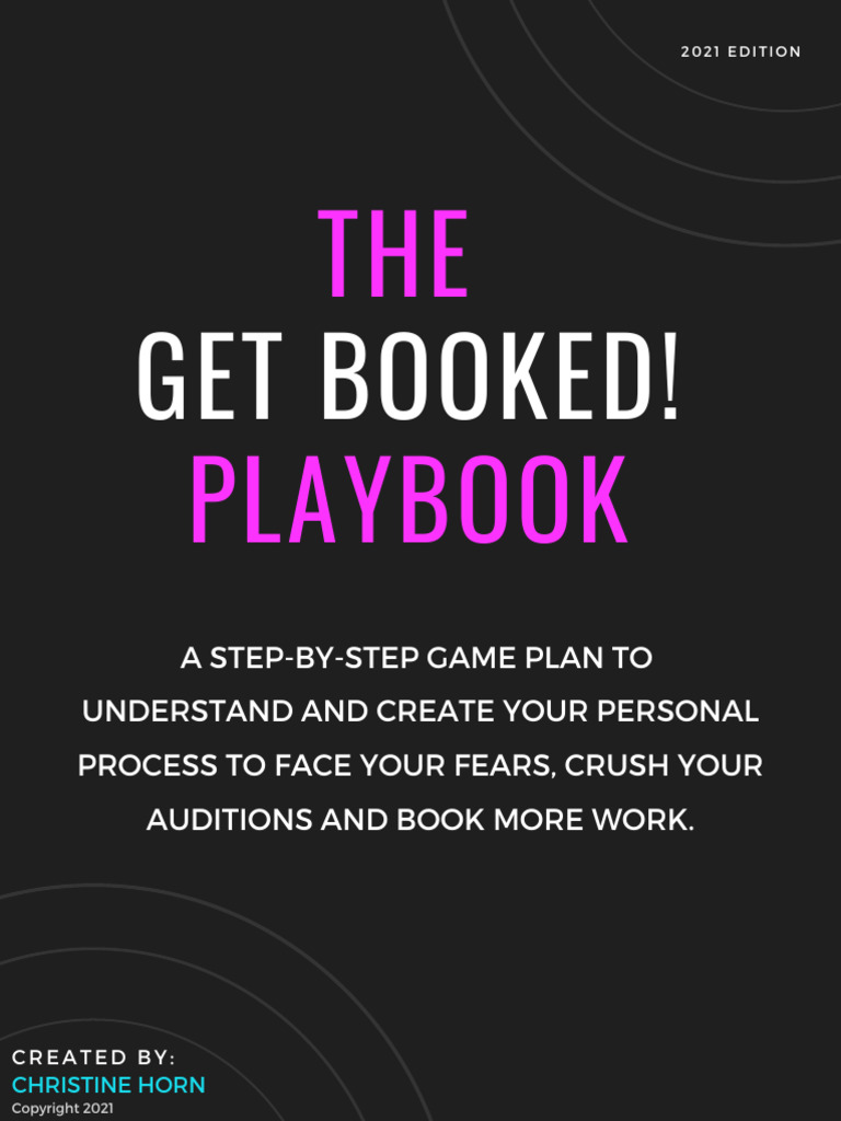 The Get Booked Playbook 2021 | PDF