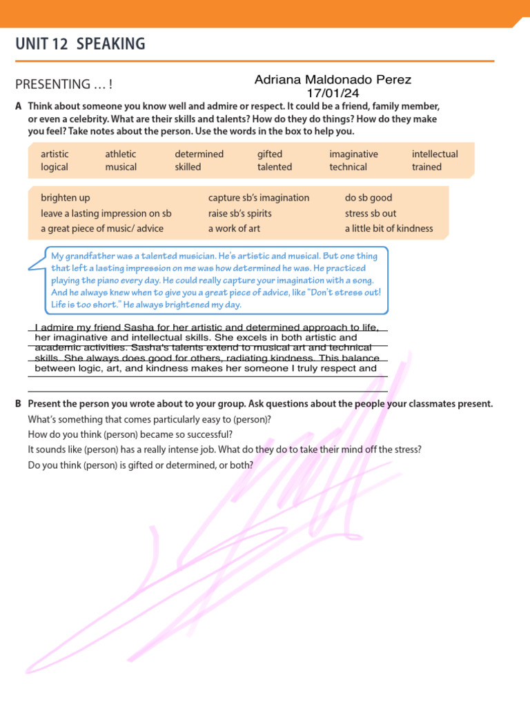 BUS Program Evolve 5 Lesson Plan 12 Handout 3 | PDF