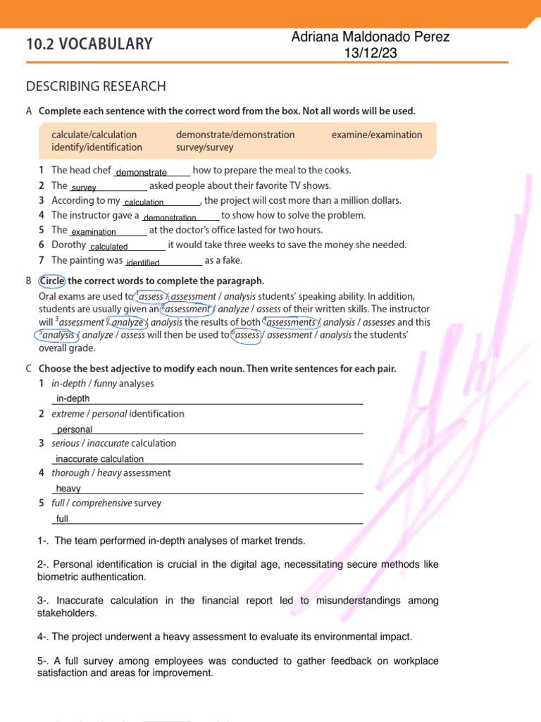 BUS Program Evolve 5 Lesson Plan 10 Handout 2 | PDF
