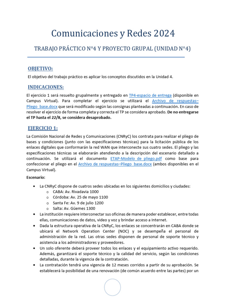TP4 Unidad4 2024 | PDF
