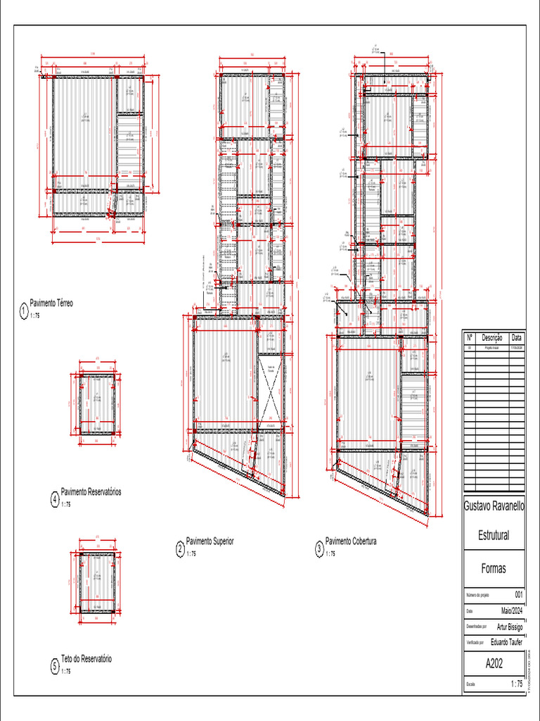 Casa Gustavo, Prancha - Formas | PDF