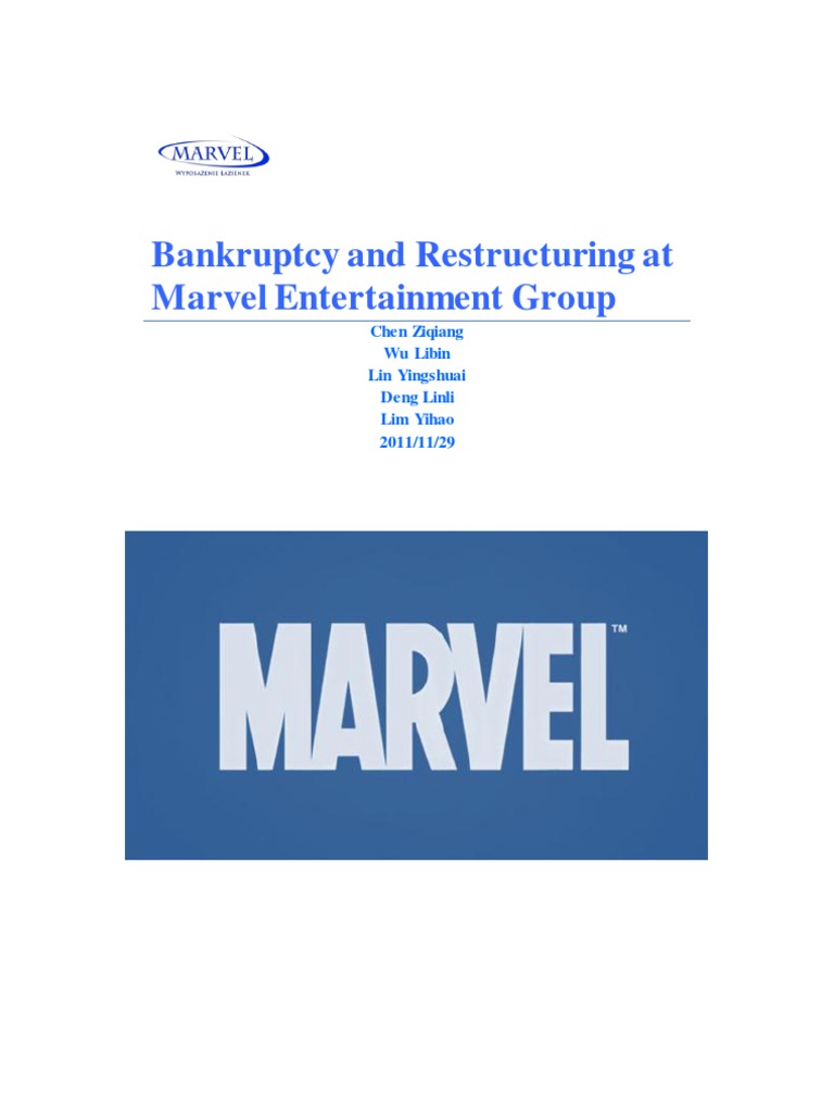 Marvel | PDF | Marvel Entertainment | Bonds (Finance)