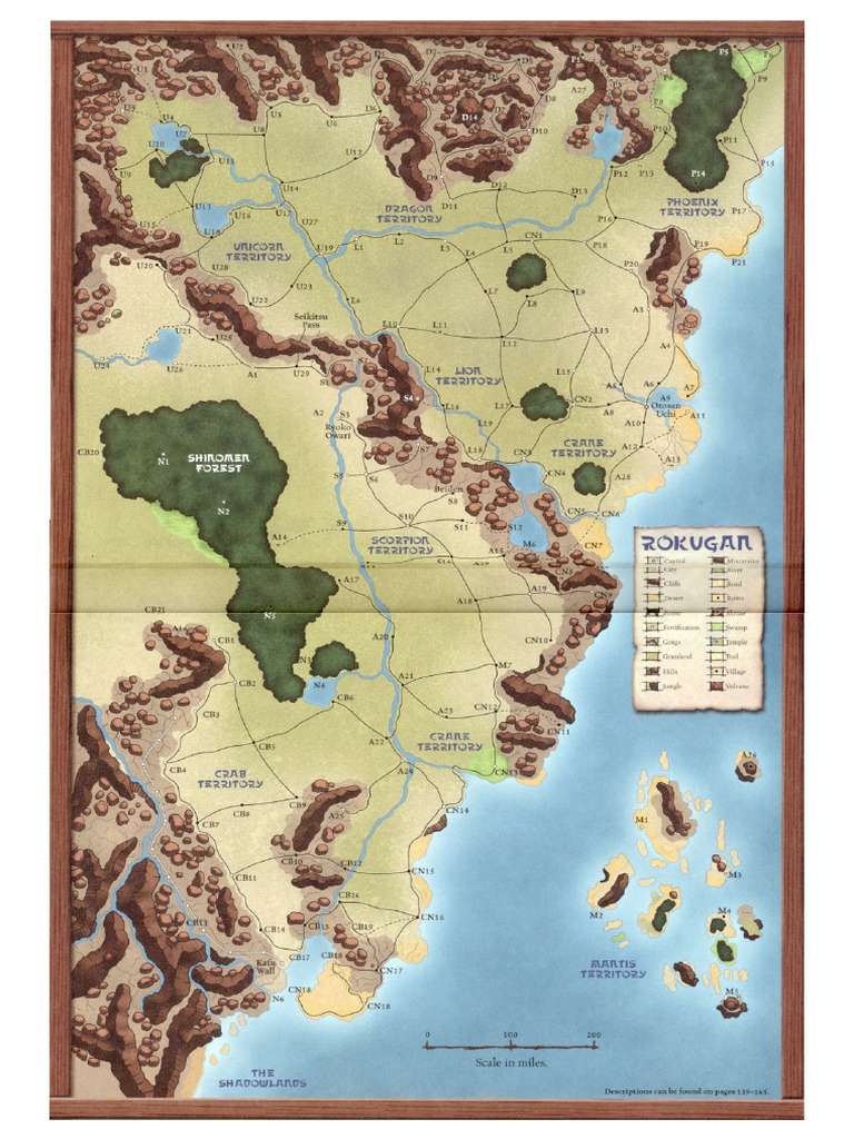 [ENG] - L5R - Rokugan map 2 | PDF