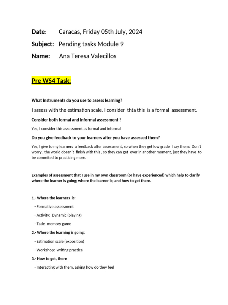 Pending Tasks | PDF