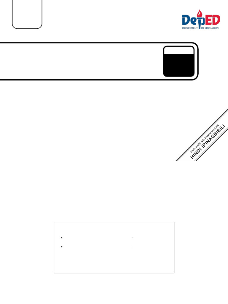 Q4 - LE - Filipino 4 - Lesson 4 - Week 4 | PDF