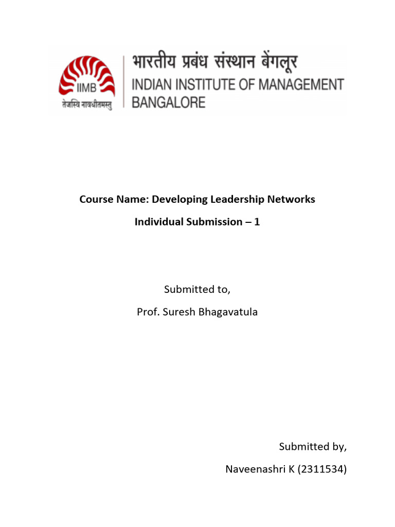 DLN Individual Submission 1 | PDF | Pharmacy