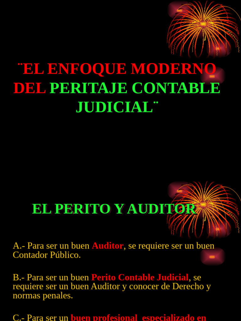 Peritaje Moderno | PDF