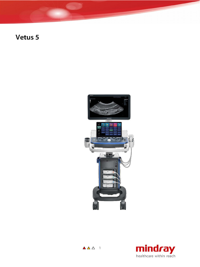 Vetus 5 Mindray Data Sheet | PDF