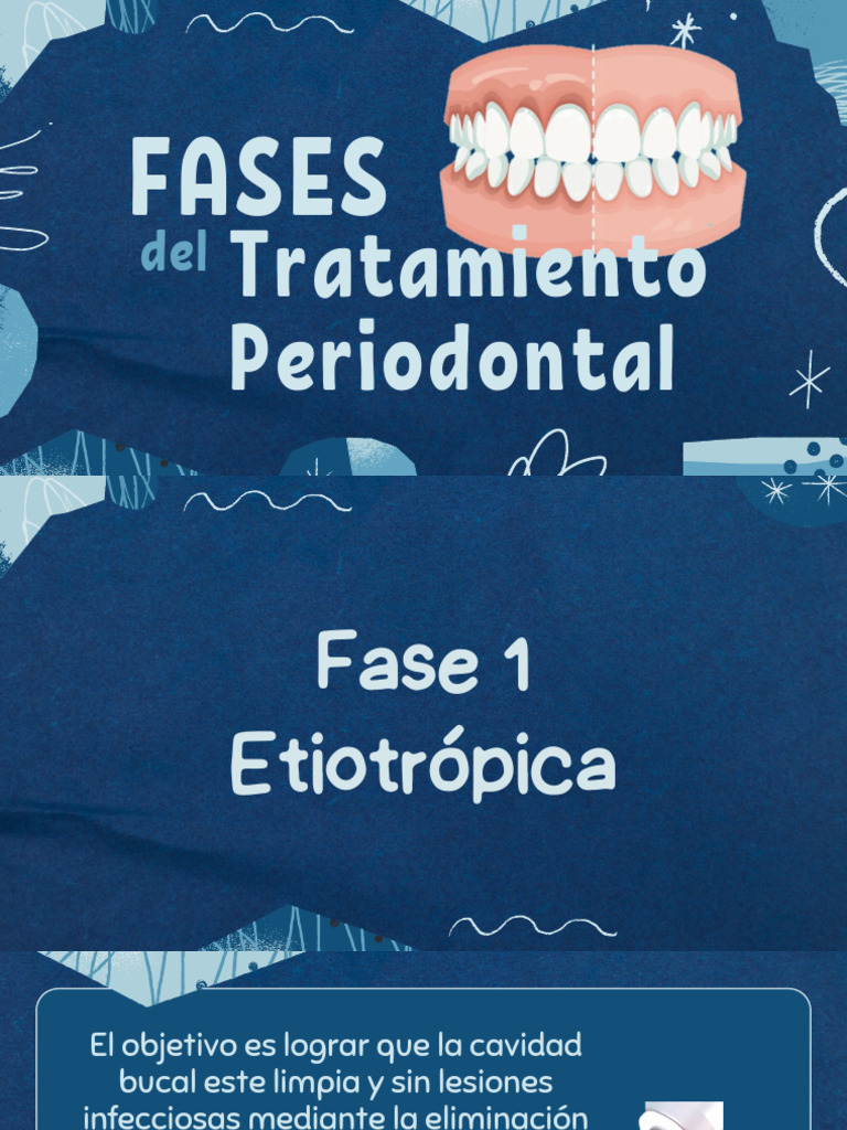 Fases Del Tratamiento Periodontal | PDF