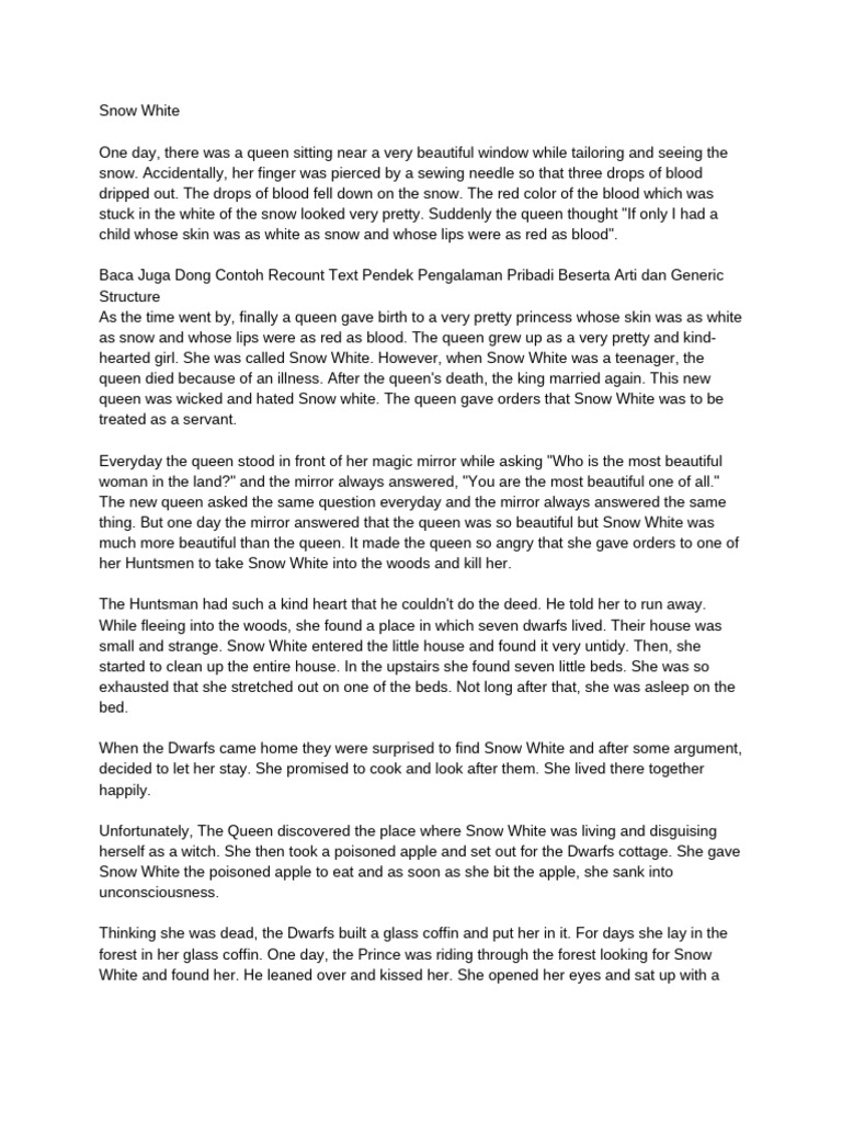 Snow White | PDF