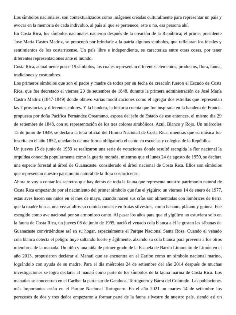 Historia Simbolos | PDF