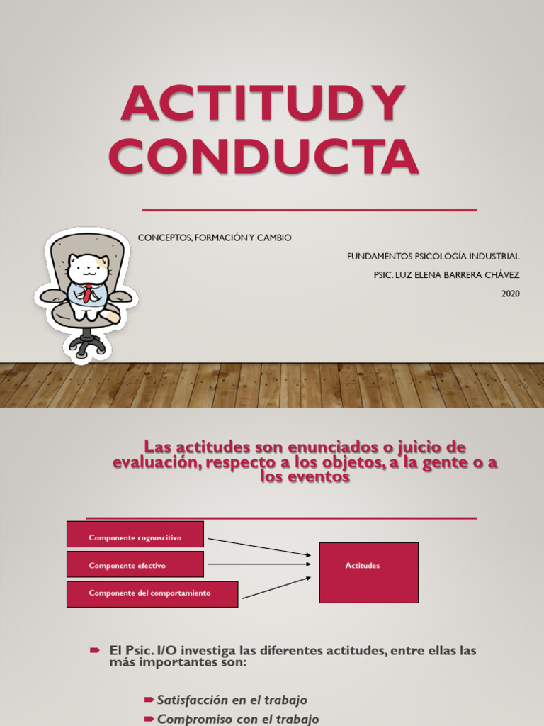 actitud_y_conducta | PDF