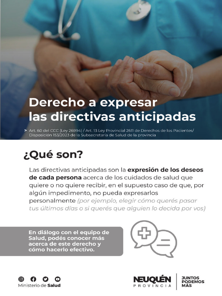 Afiche A3 Directivas Anticipadas | PDF