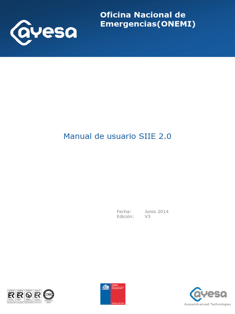 Manual SIIE 2 | PDF