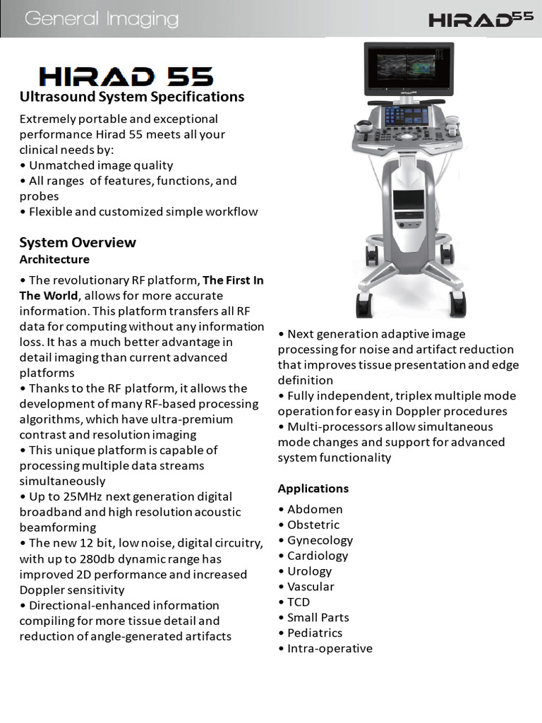 Hirad 55 Specification | PDF