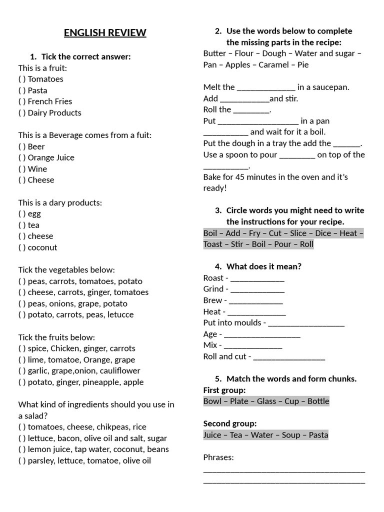 English Review | PDF