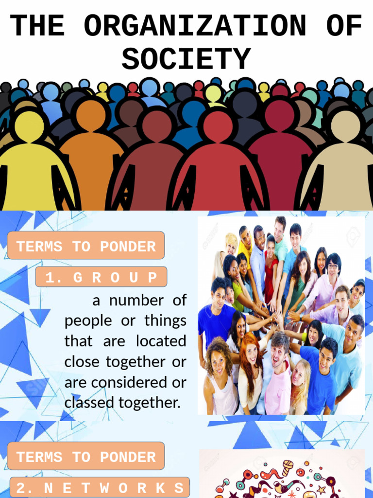 The Organization of Society | PDF